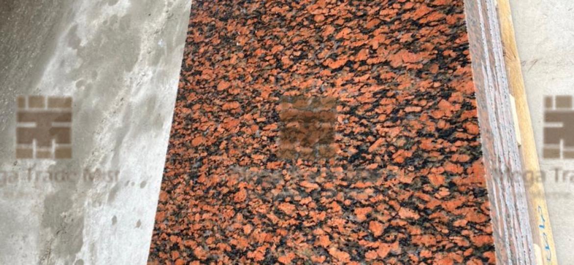 Dark Red Aswan Granite