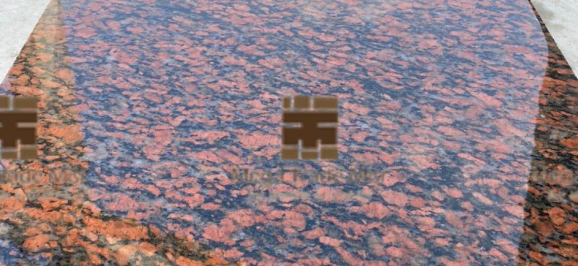 Dark Red Aswan Granite