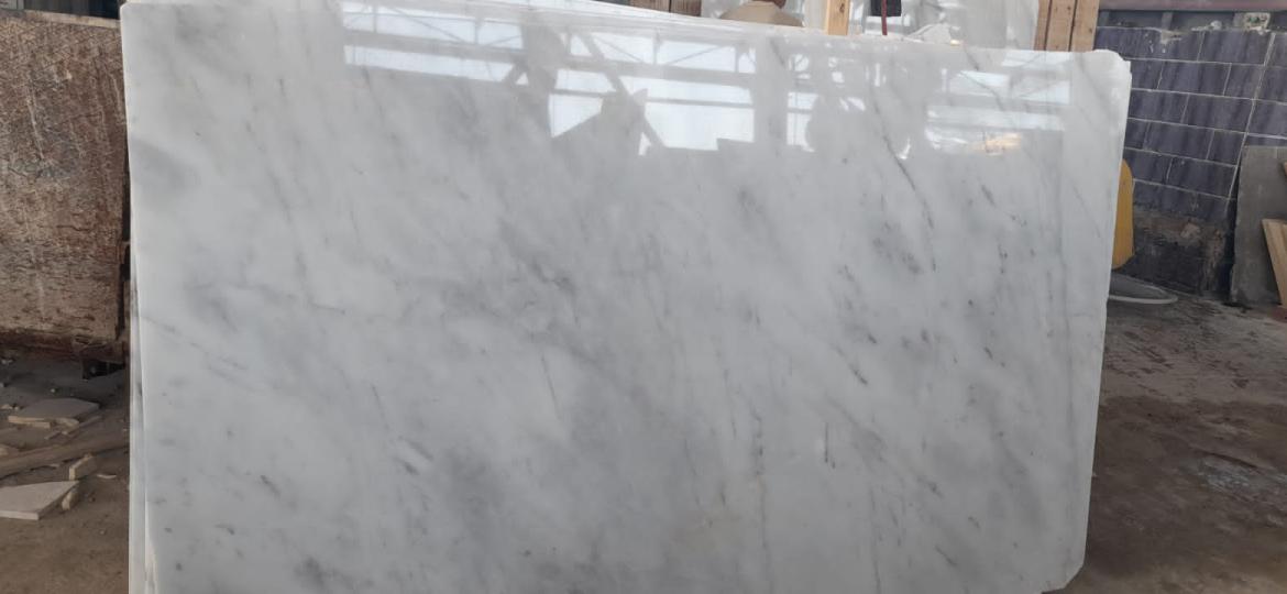 Turkish Carrara polished Marble slabs & tiles