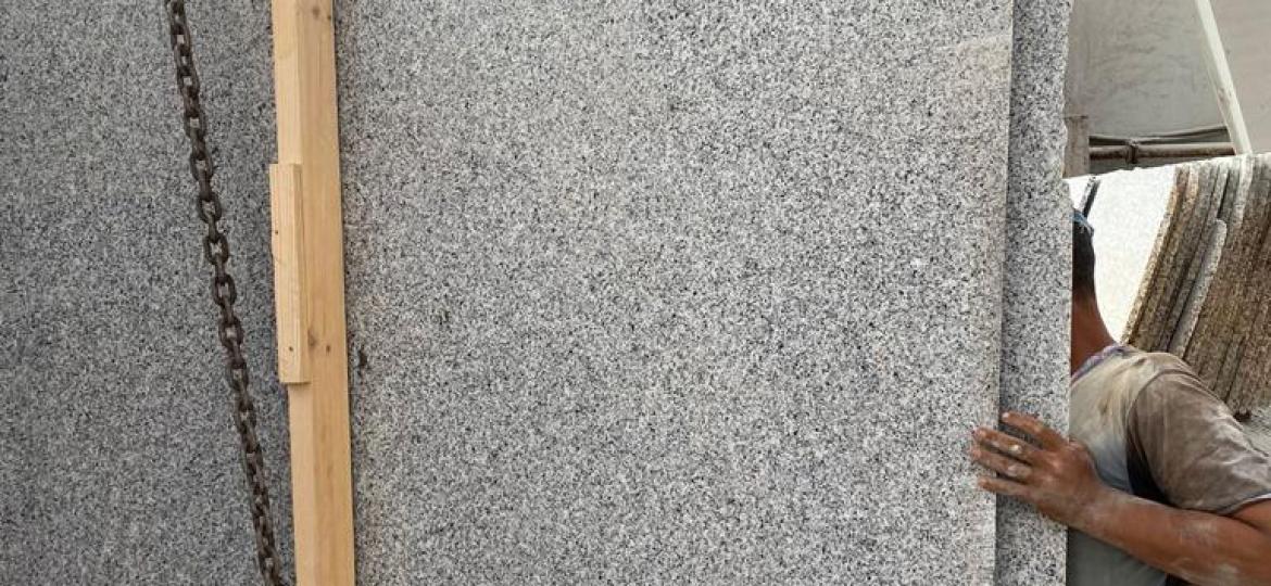 light Grey Granite polished Big slabs