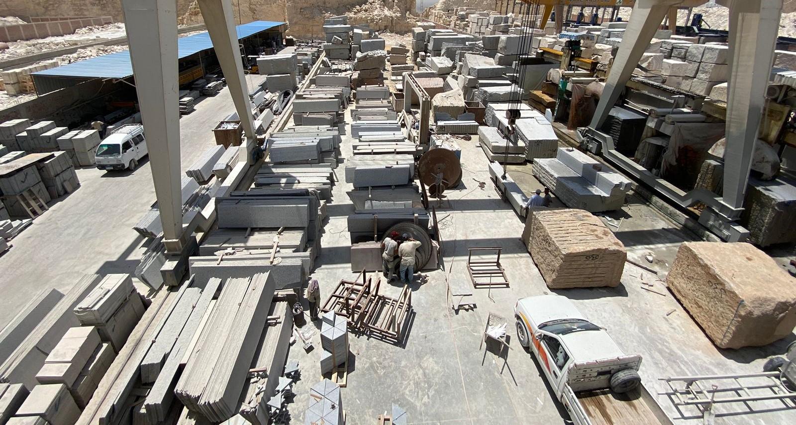 Egyptian Marble & Granite Manufacturer | Mega Trade Misr Factory ...